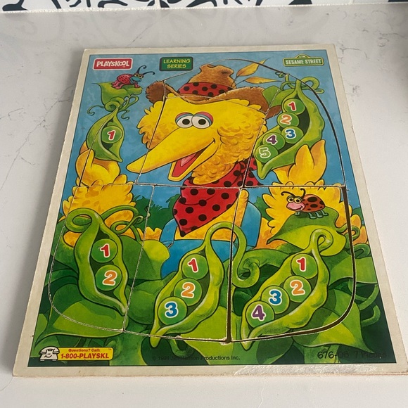 Sesame Street | Toys | Vtg Playskool Sesame Street Learning Series ...